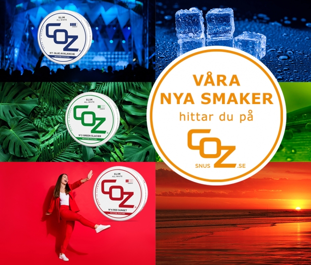 Vitt snus Enköping | COZsnus.se - Det helvita snuset